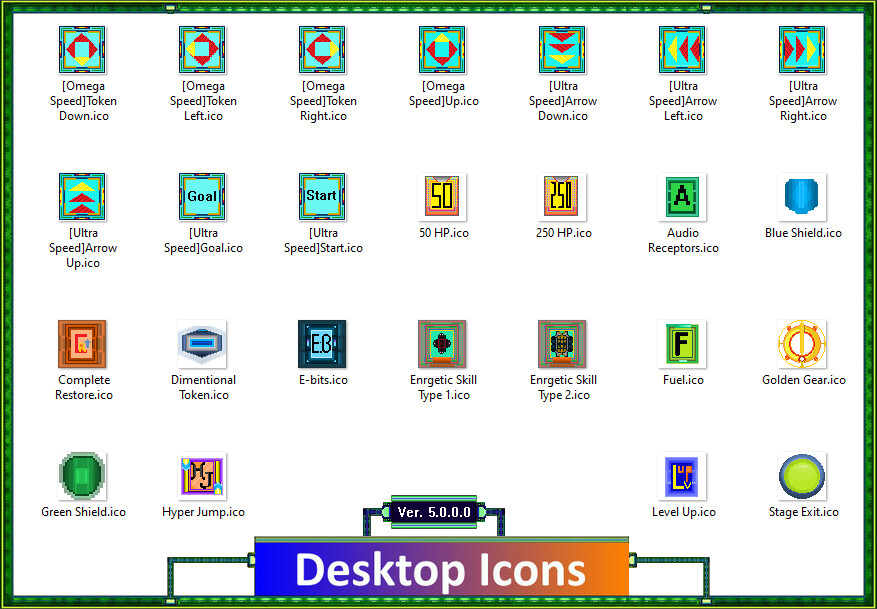Desktop Icons [Intergalactic Traveler: The Omega Sector] on Steam