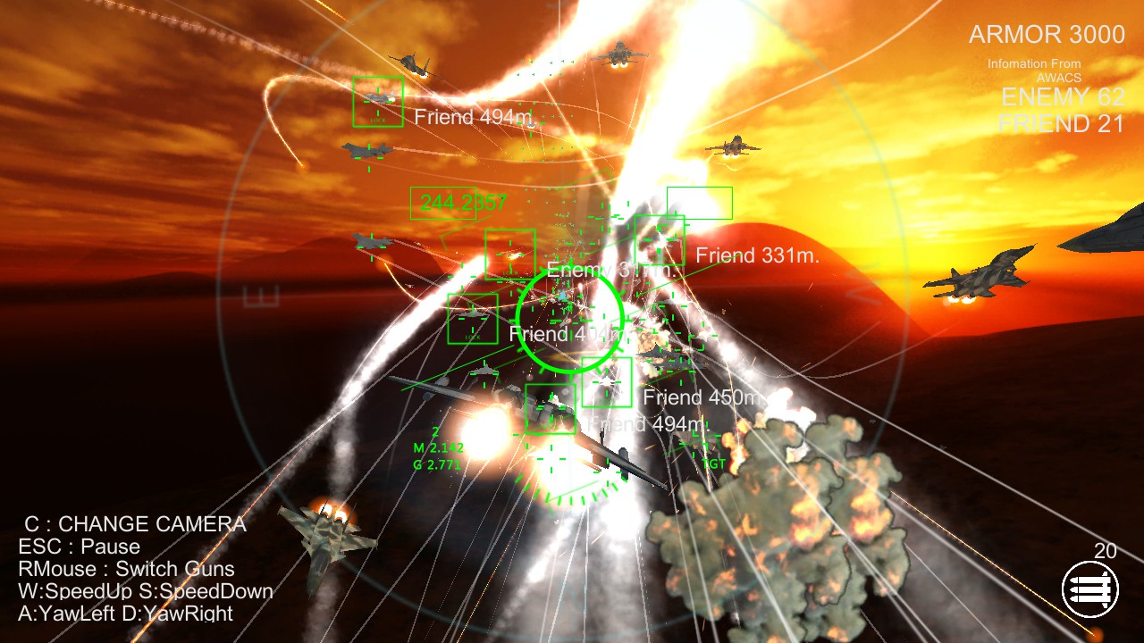 SkyGameChanger-AirCombat II- on Steam