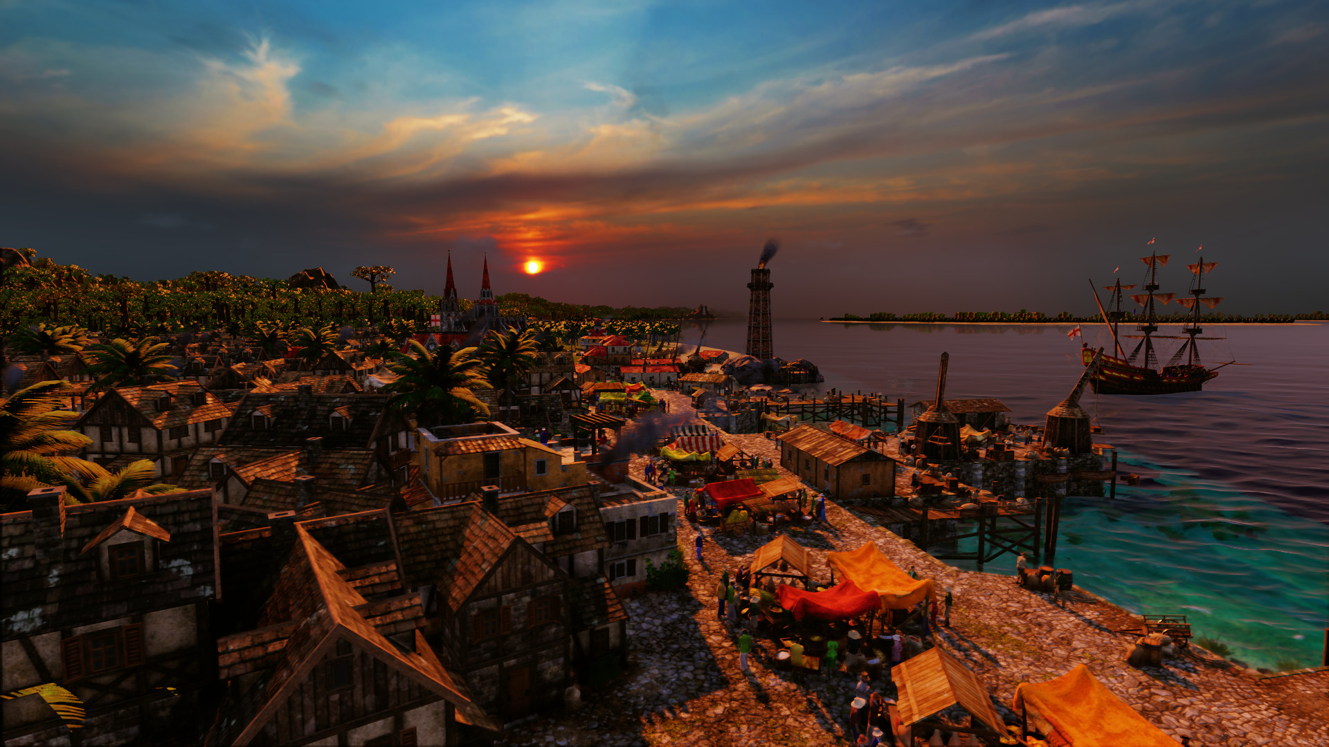 Save 50% on Port Royale 4 on Steam