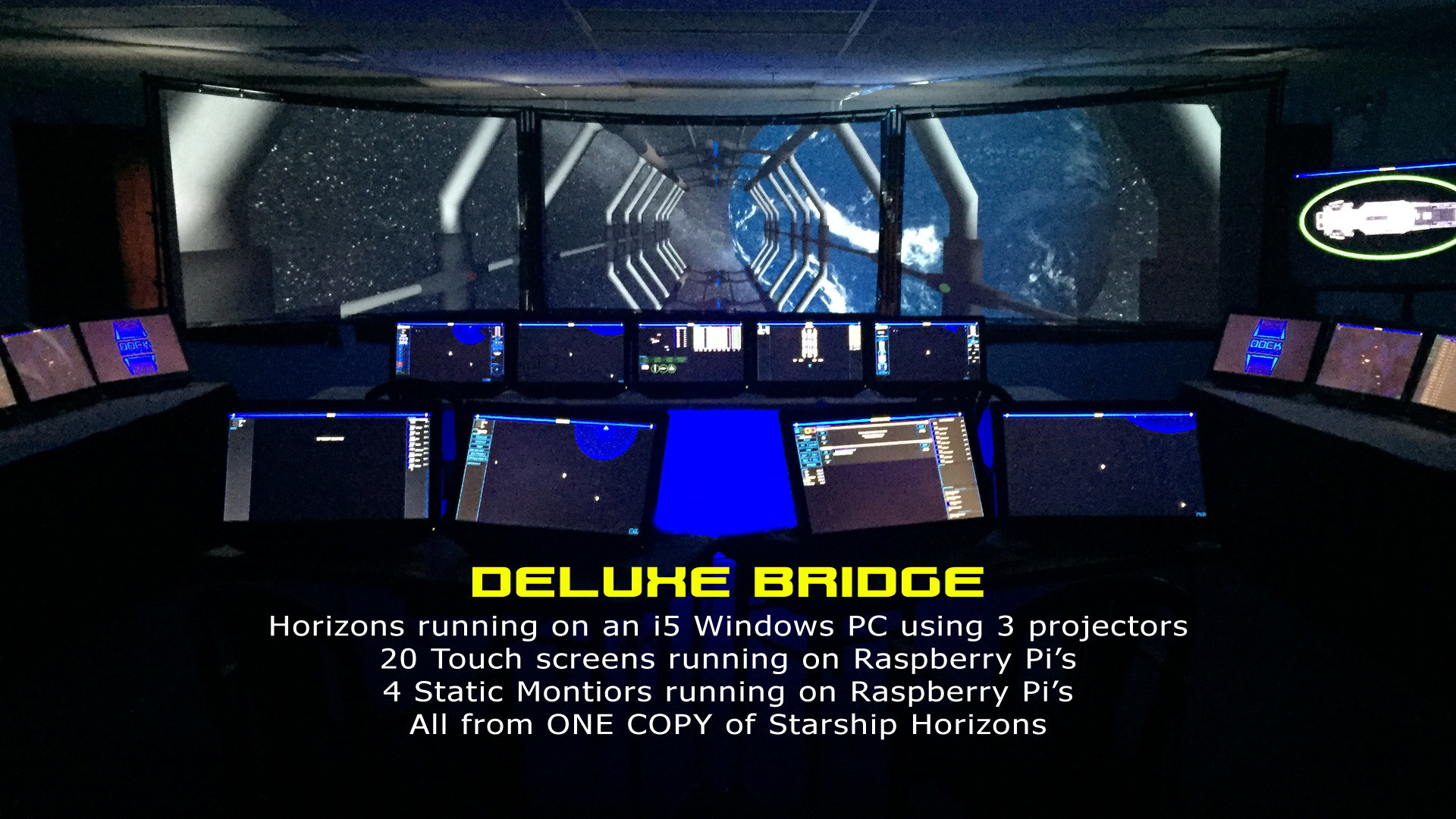 Spaceship Bridge Window