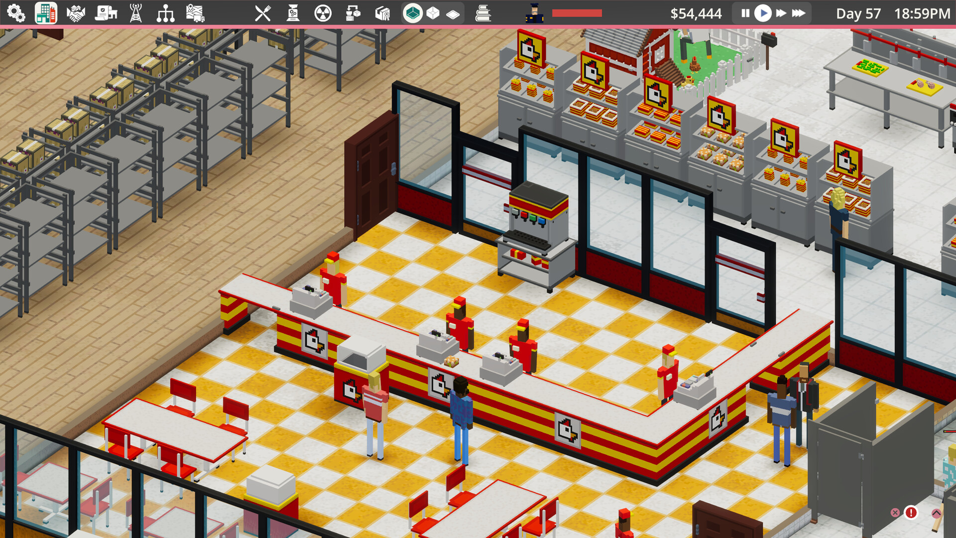 Definitely Not Fried Chicken on Steam