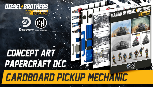 Diesel Brothers: Truck Building Simulator - Cardboard Pickup Mechanic ...