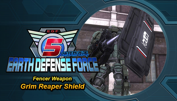 EARTH DEFENSE FORCE 5 - Fencer Weapon Grim Reaper Shield on Steam