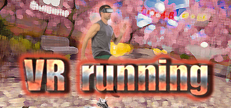 VR health care (running exercise): VR walking and running along ...