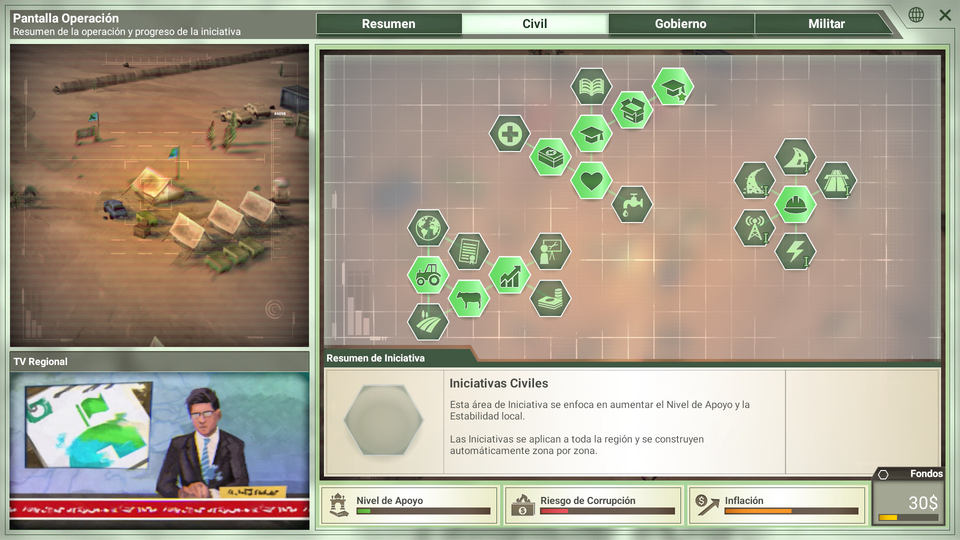 Rebel Inc: Escalation en Steam