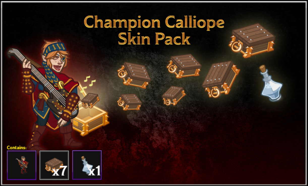 Champion Calliope Skin Pack | Steambase