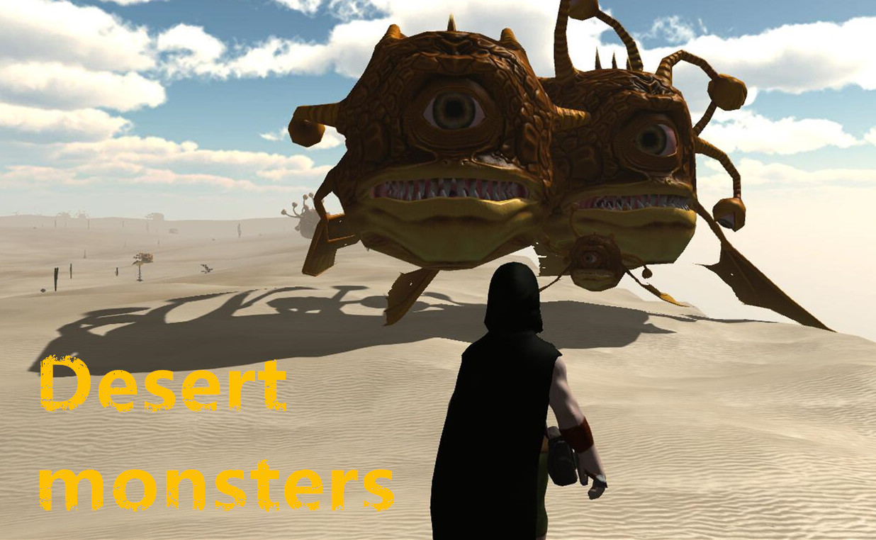 Desert monsters on Steam
