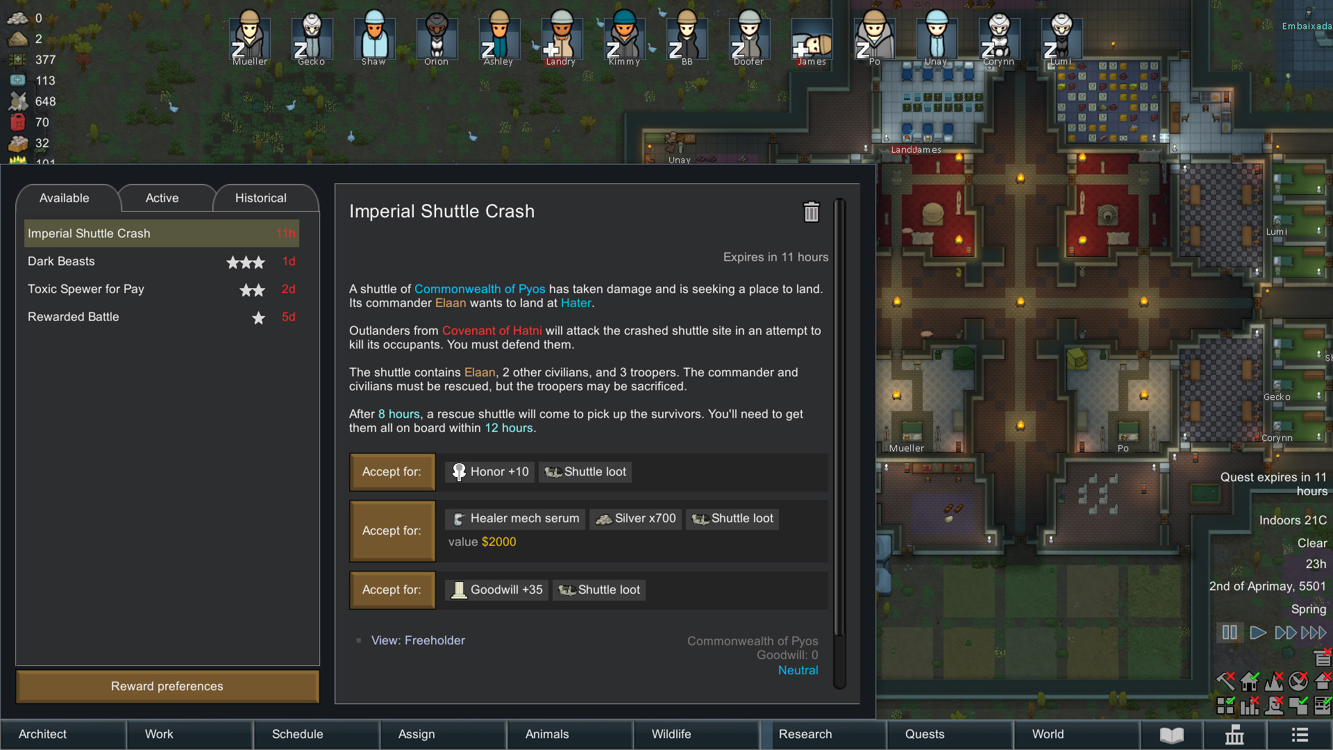 RimWorld - Royalty on Steam
