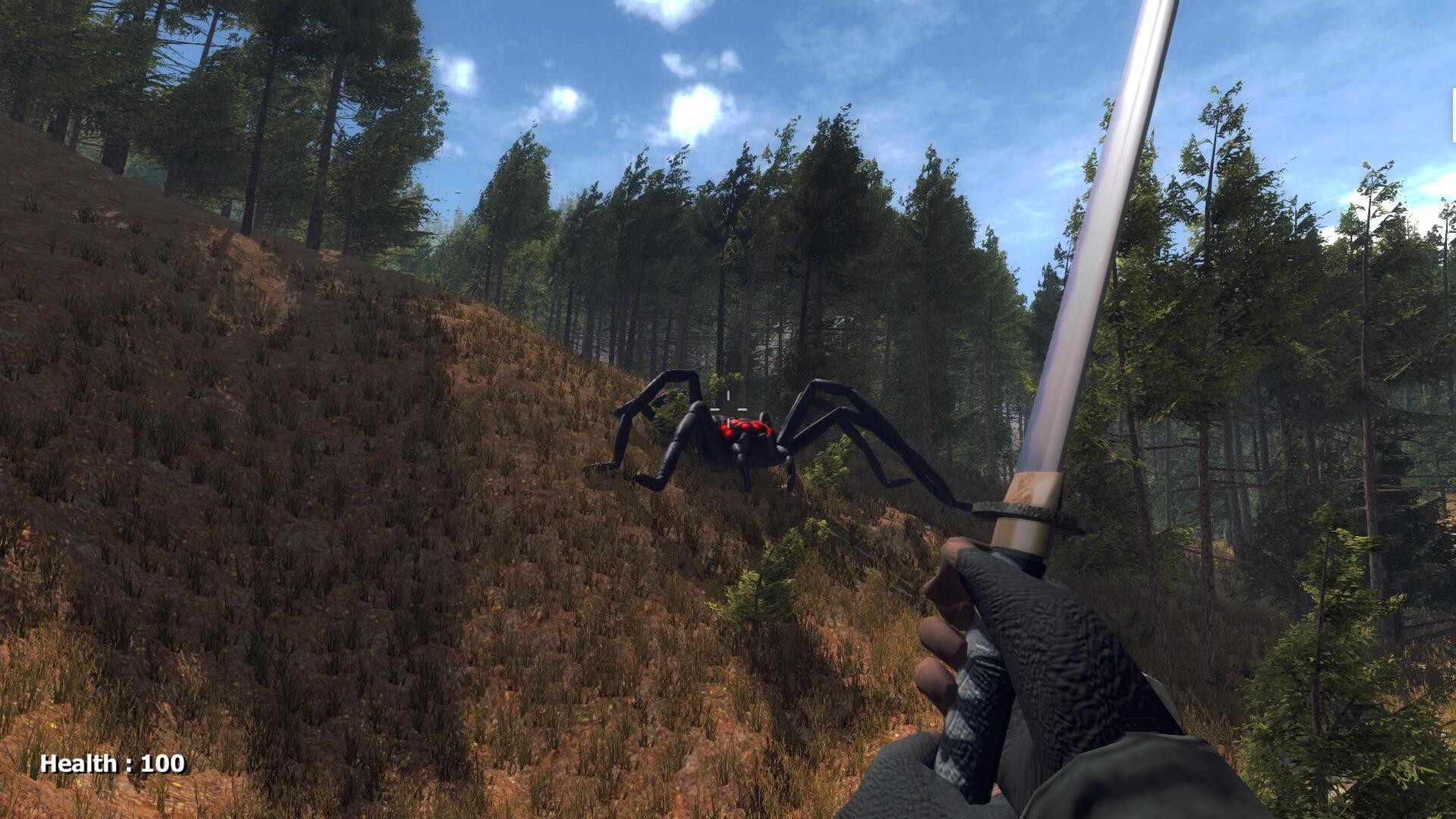 Forest spiders on Steam