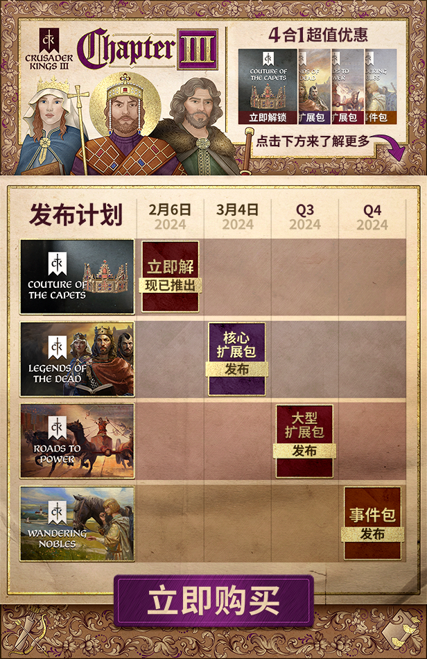 Steam 上的 Crusader Kings III