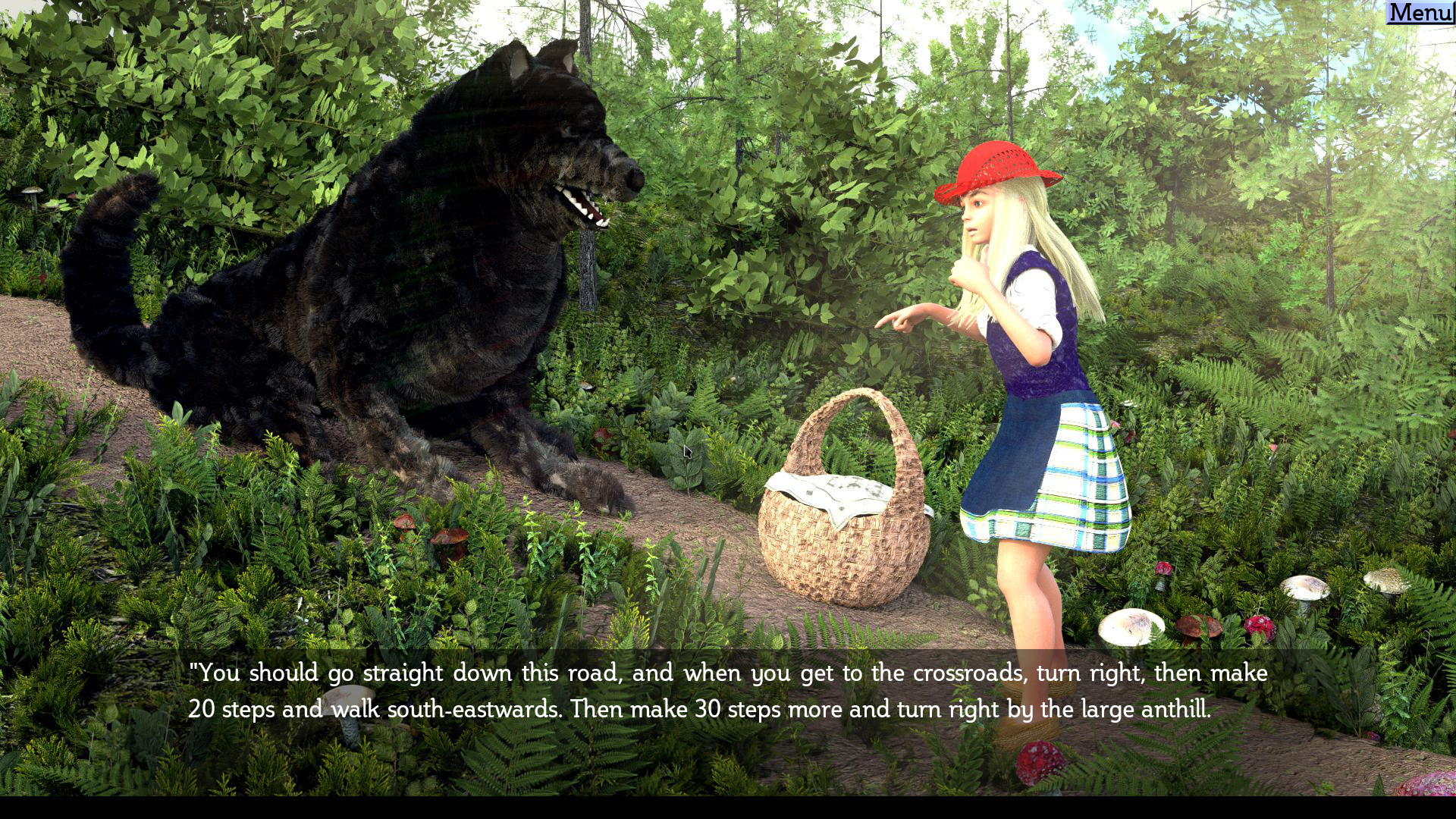 Non-Linear Text Quests - Return of Red Riding Hood Enhanced Edition · 스팀