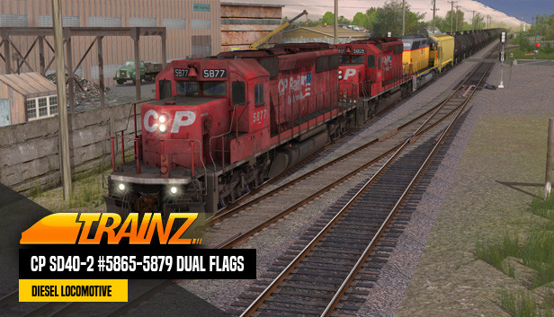 Trainz 2019 DLC - CP SD40-2 #5865-5879 Dual Flags on Steam