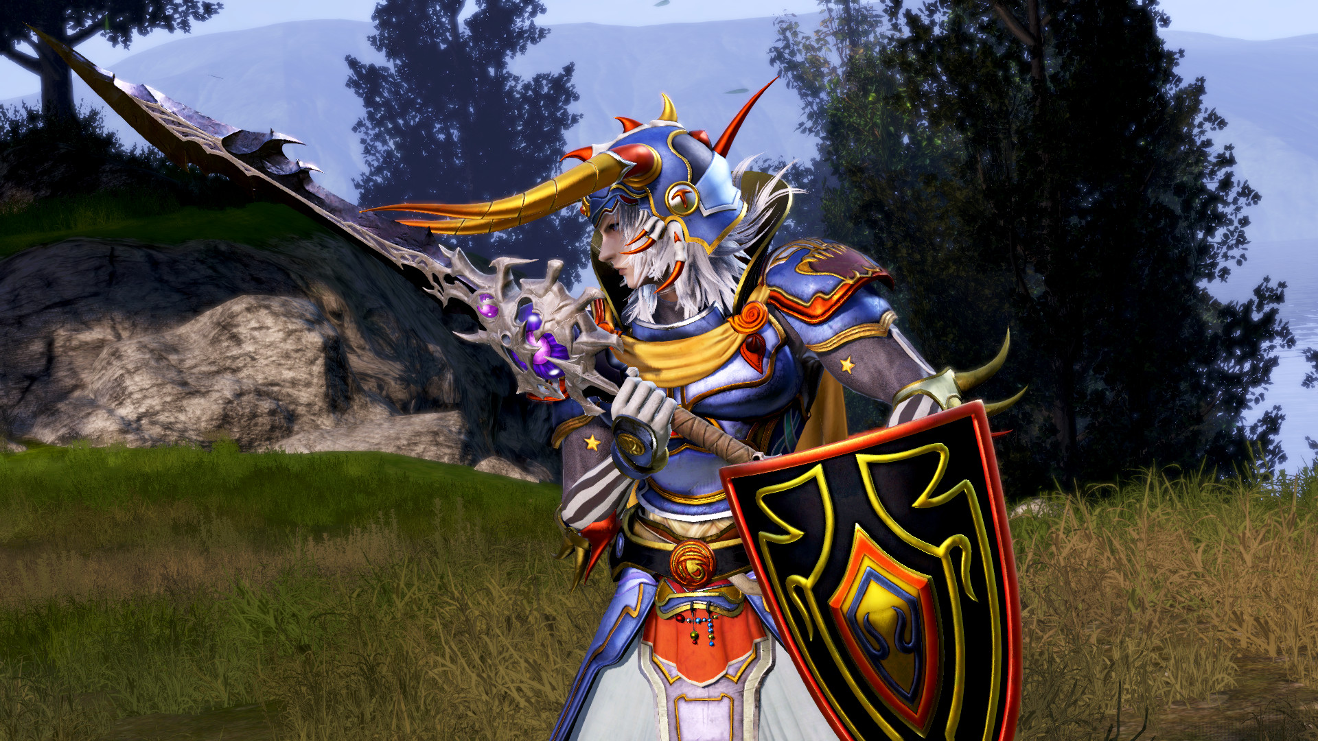 Dff Nt Knight In Shining Armor App Set And Weapon For Warrior Of Light