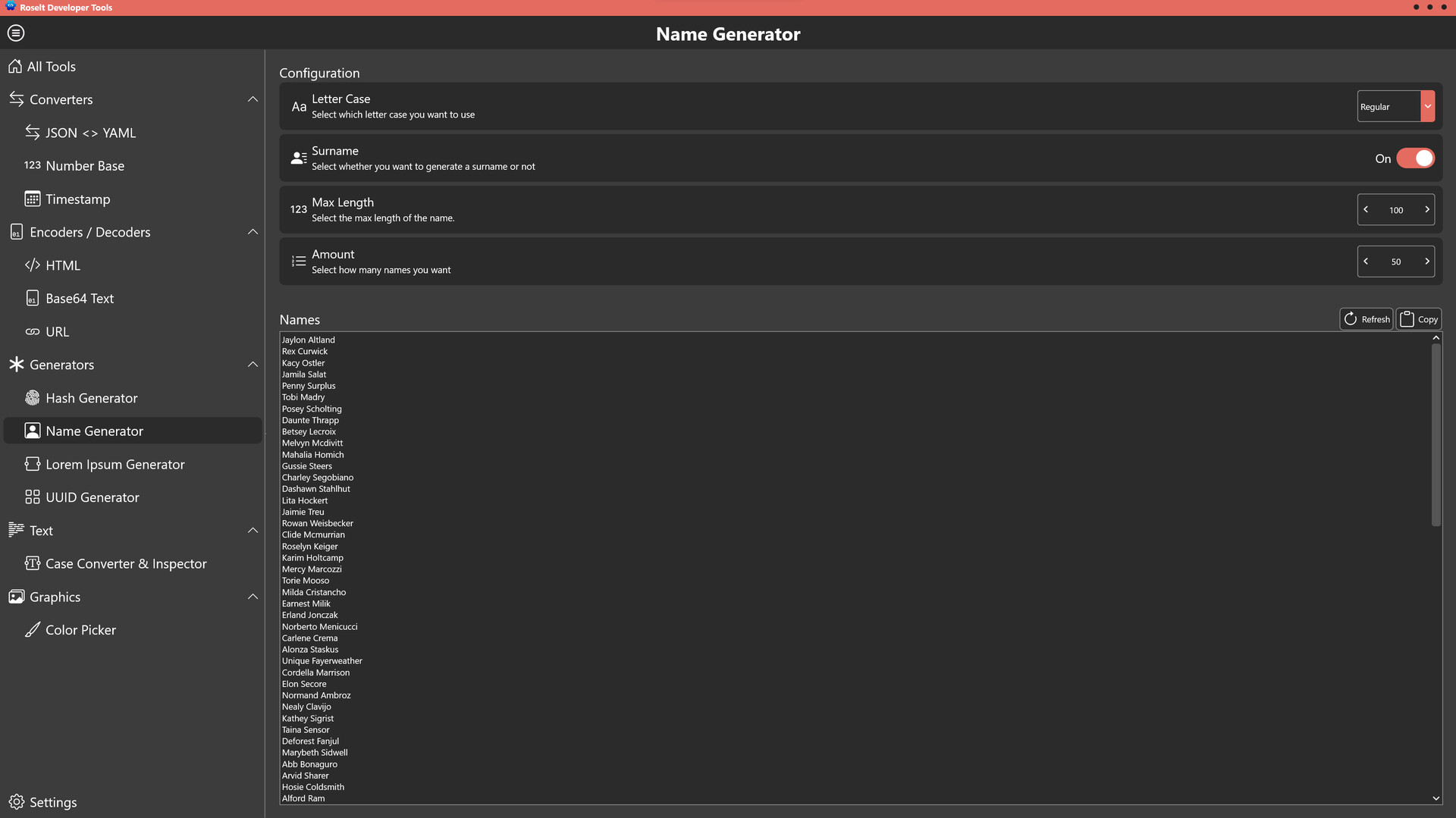 Roselt Developer Tools on Steam