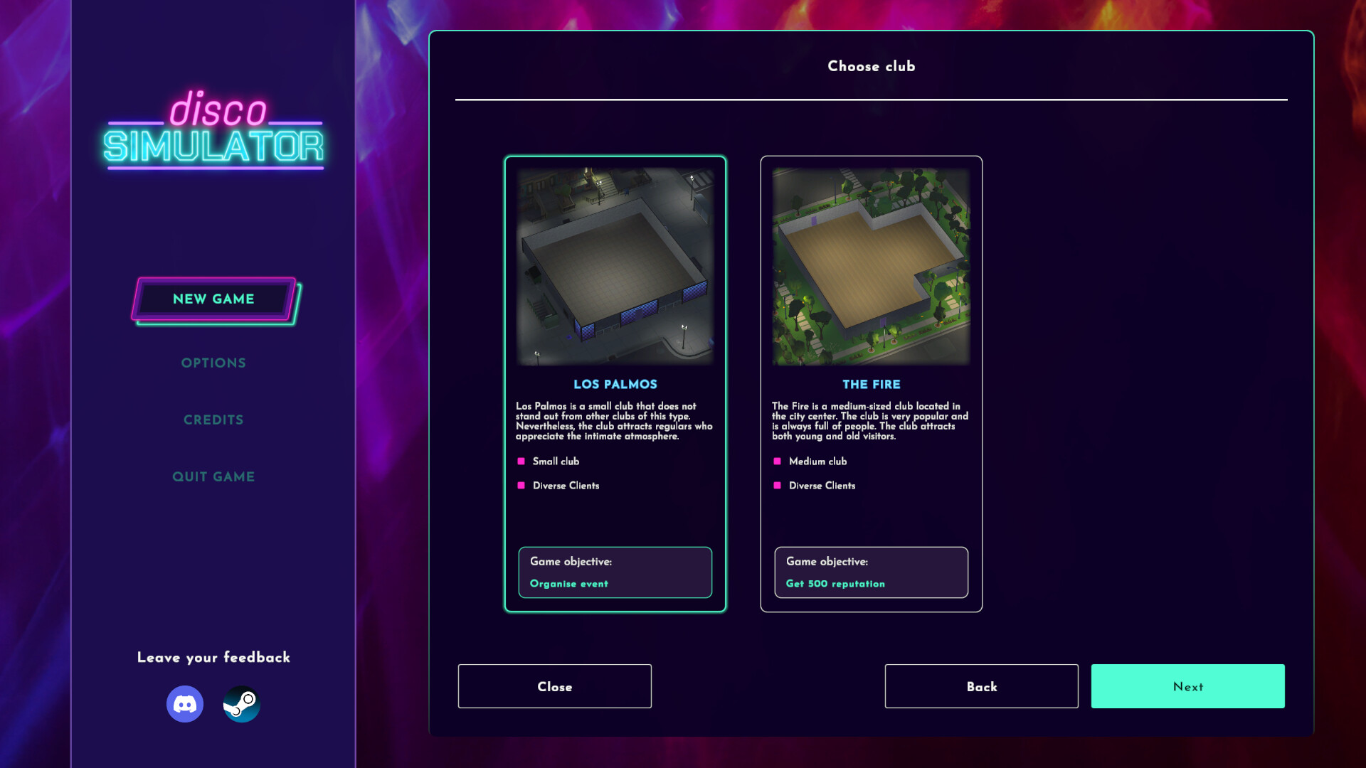 Disco Simulator - Keymailer