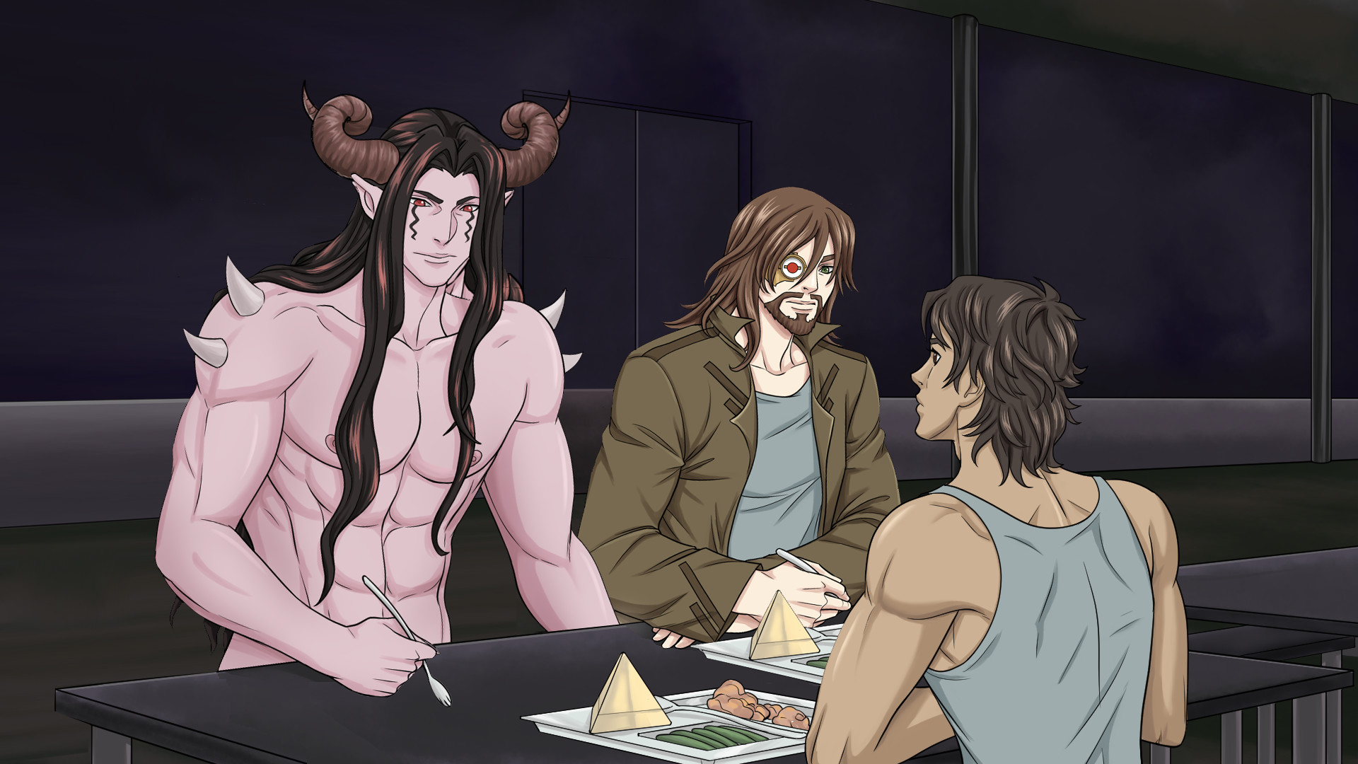 Alpha Hole Prison A Yaoi Gay Bara Visual Novel On Steam