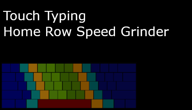 Touch Typing Home Row Speed Grinder on Steam