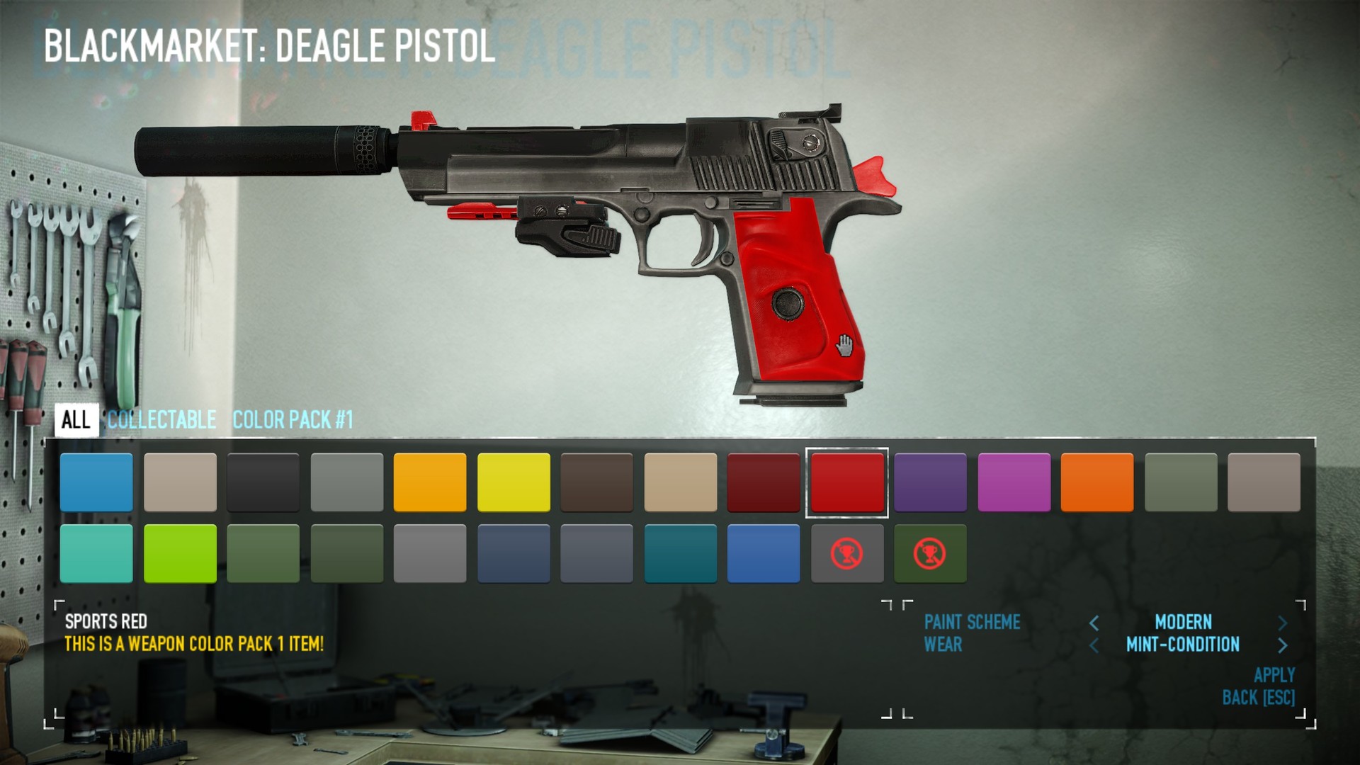 PAYDAY 2: Weapon Color Pack 1 · 스팀