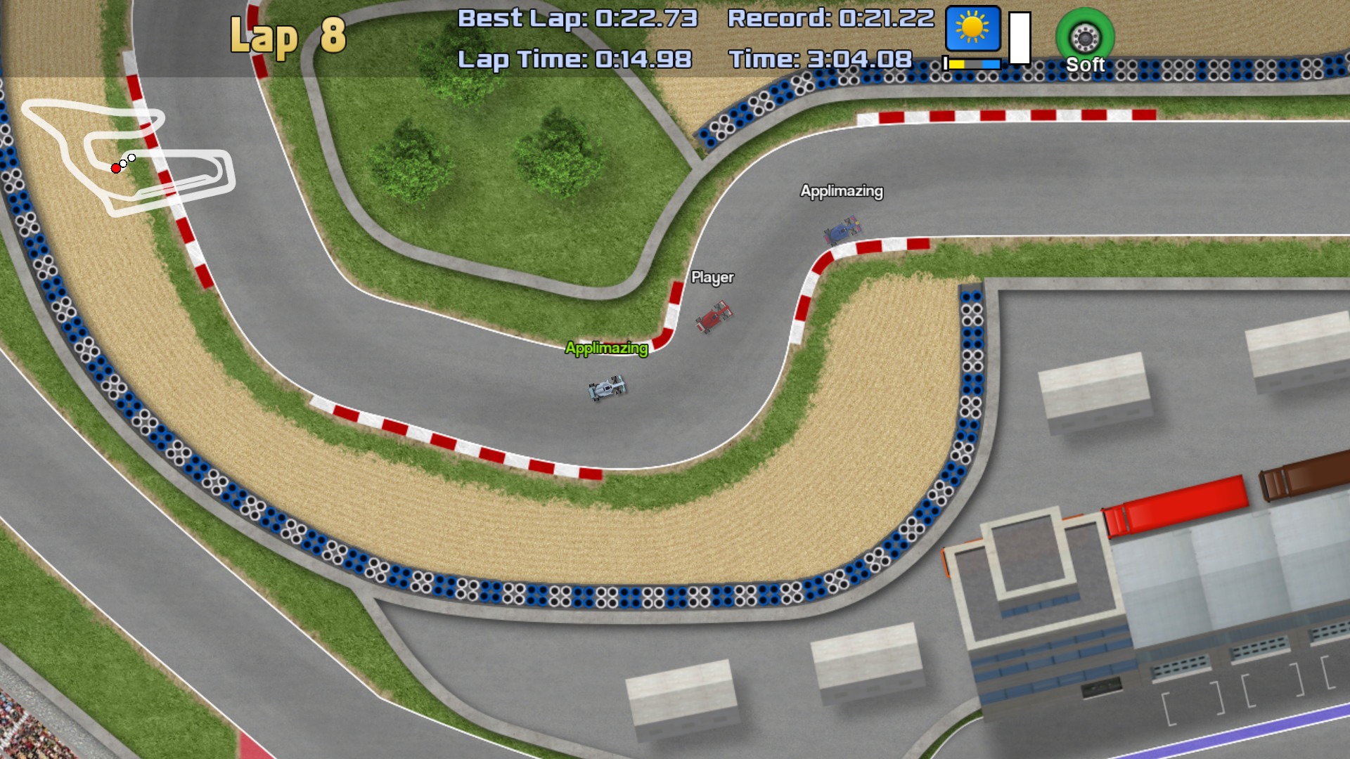Save 33% on Ultimate Racing 2D 2 on Steam