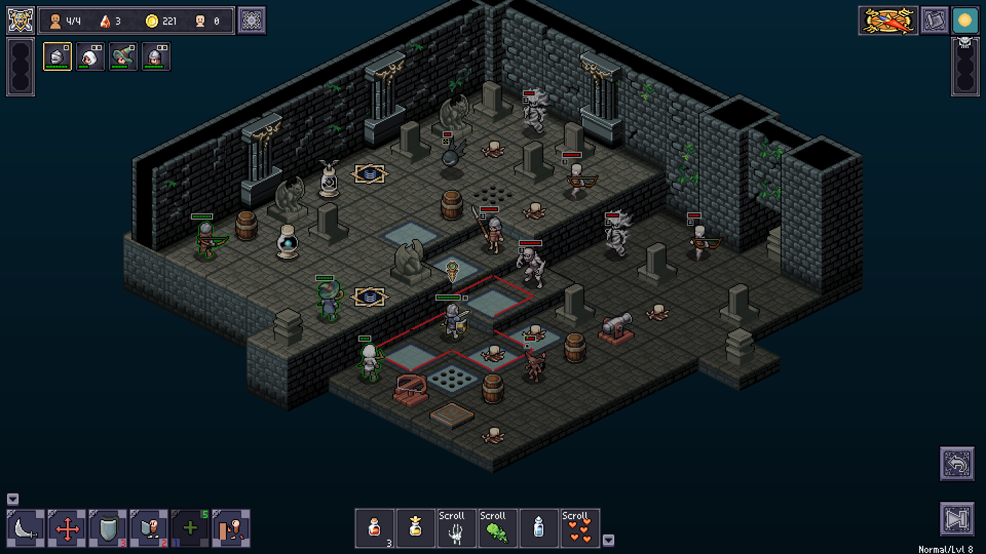 Crawl Tactics sur Steam