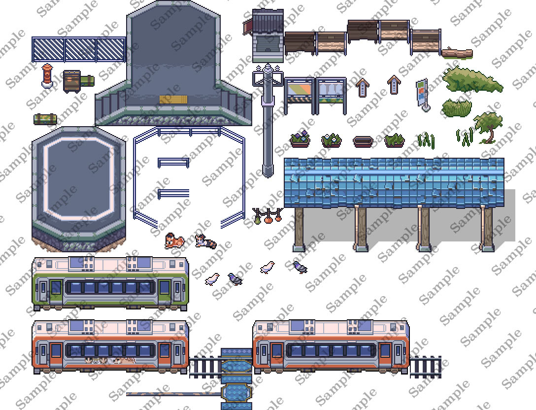 RPG Maker VX Ace - Train Station Asset Pack on Steam