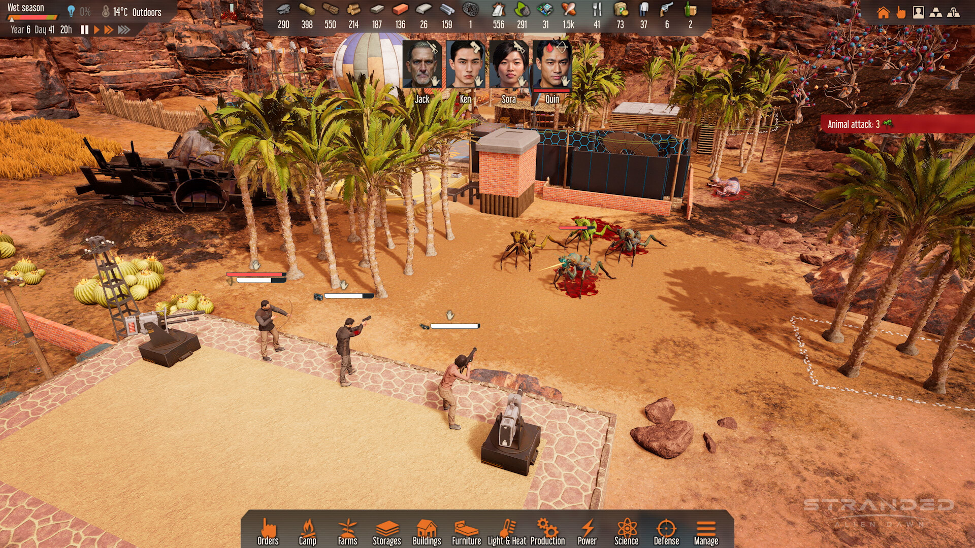Stranded: Alien Dawn Steam'de