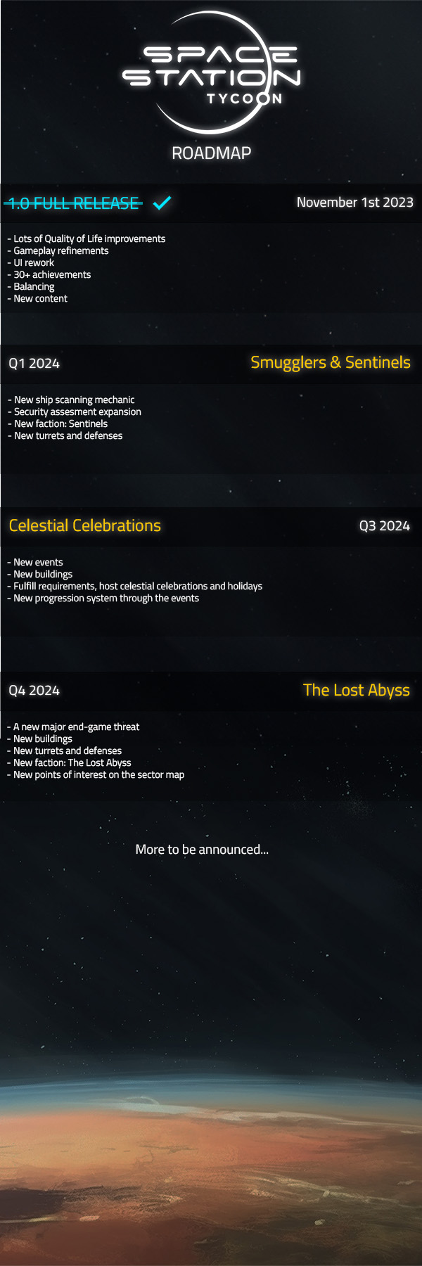 Space Station Tycoon - Keymailer