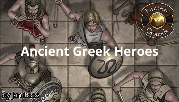 Fantasy Grounds - Jans Tokenpack 16 - Ancient Greek Heroes on Steam