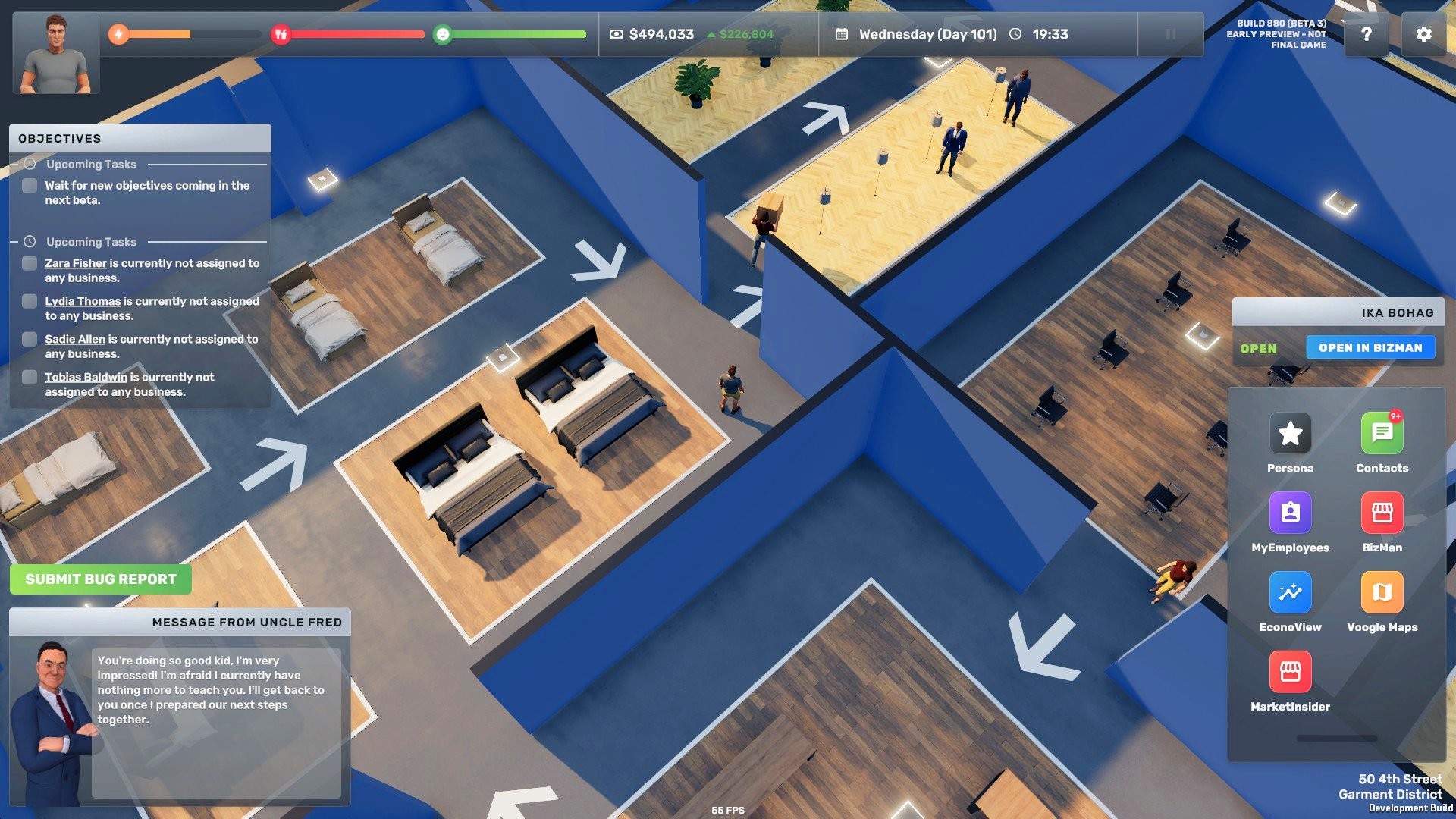 Big Ambitions on Steam