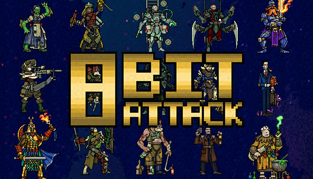 8-Bit Attack Character Pack 1 on Steam