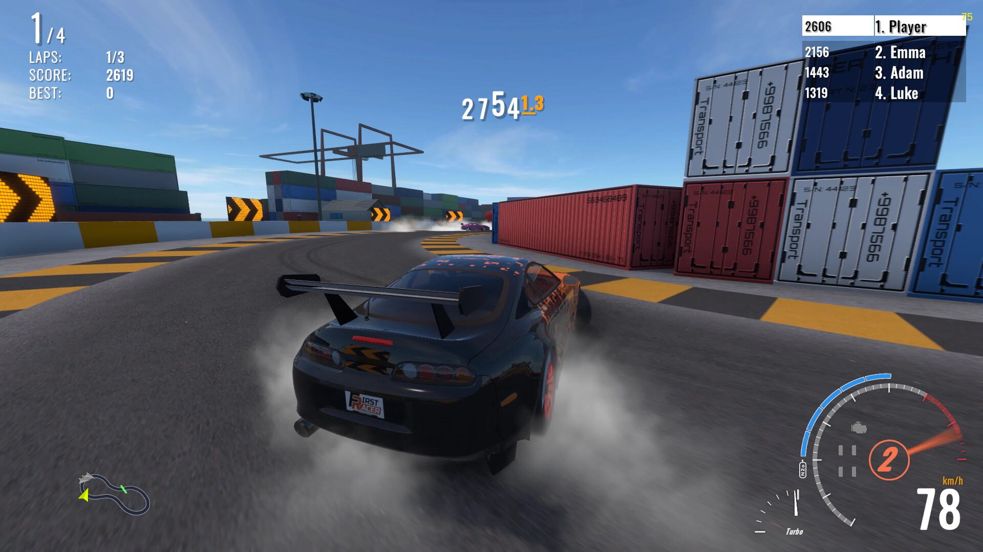 First Racer on Steam