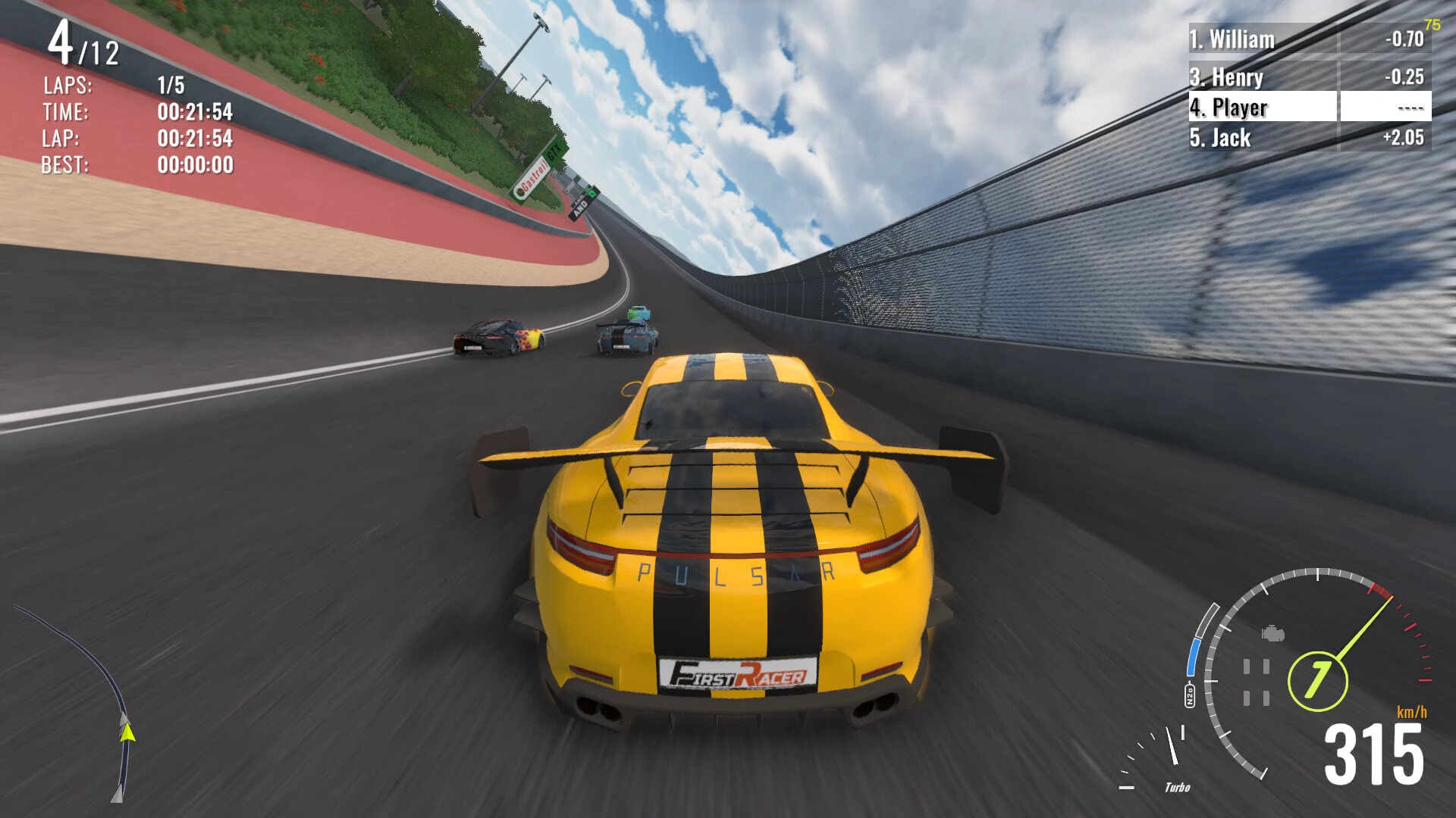 First Racer on Steam