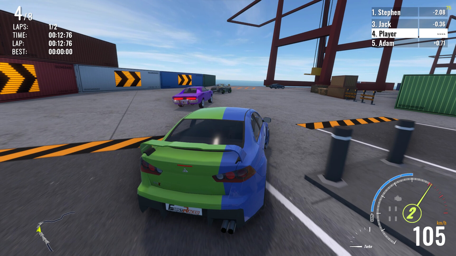 First Racer on Steam