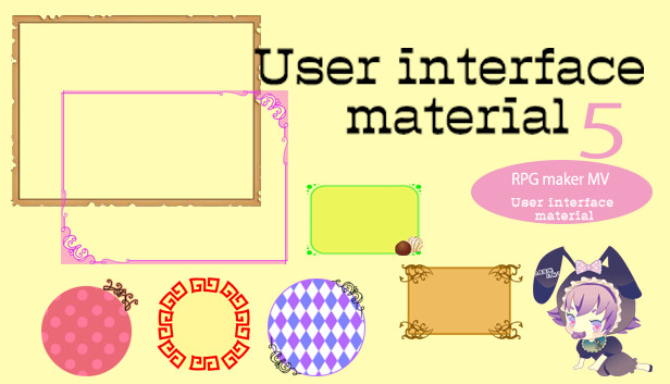 RPG Maker MV - User Interface Material 5 on Steam