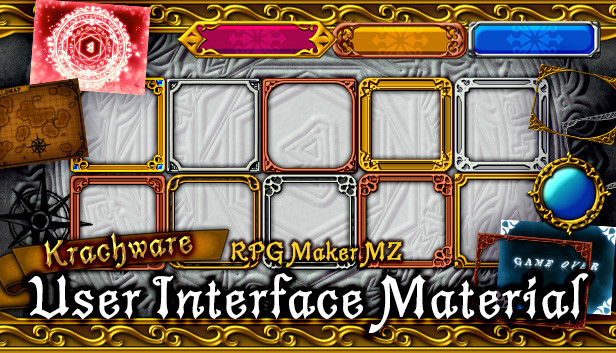 RPG Maker MZ - Krachware User Interface Material on Steam RPG Maker MZ - Krachware User Interface Material on Steam