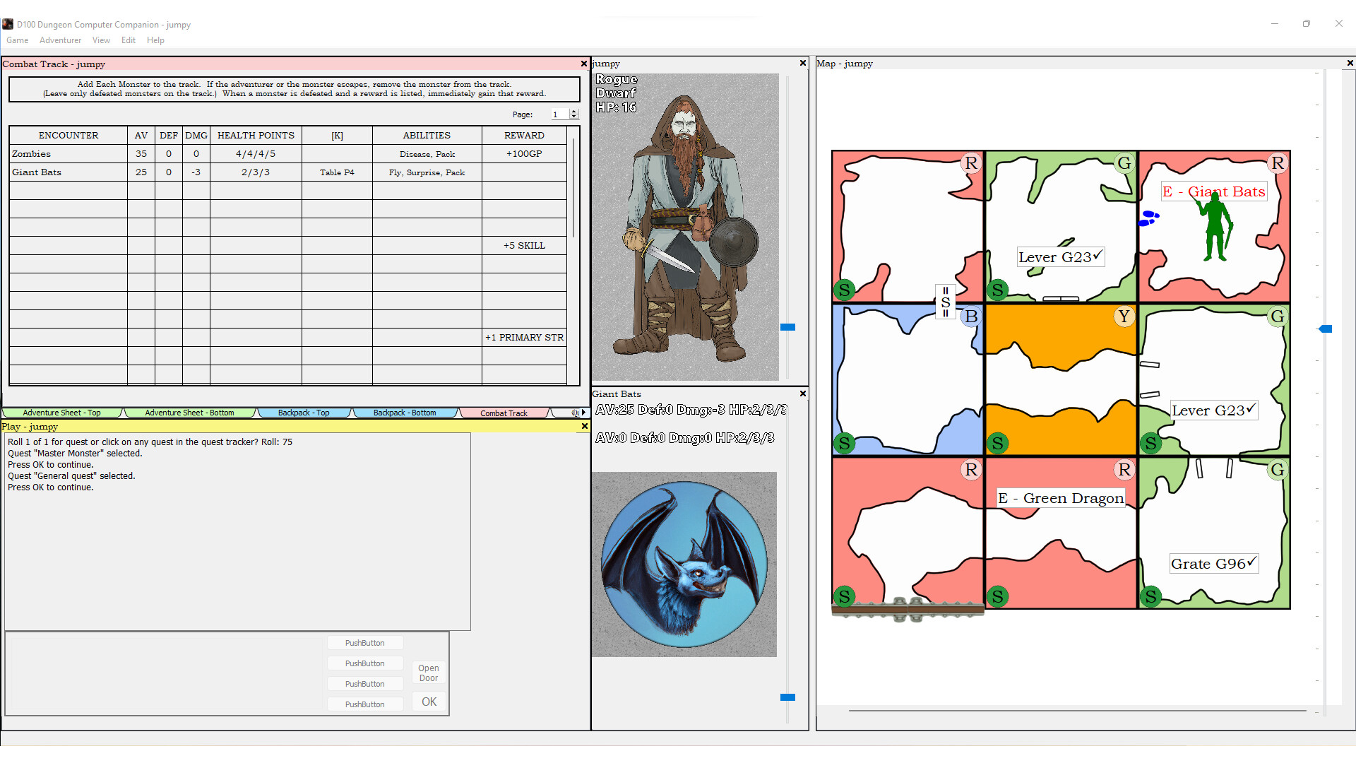 D100 Dungeon Computer Companion on Steam