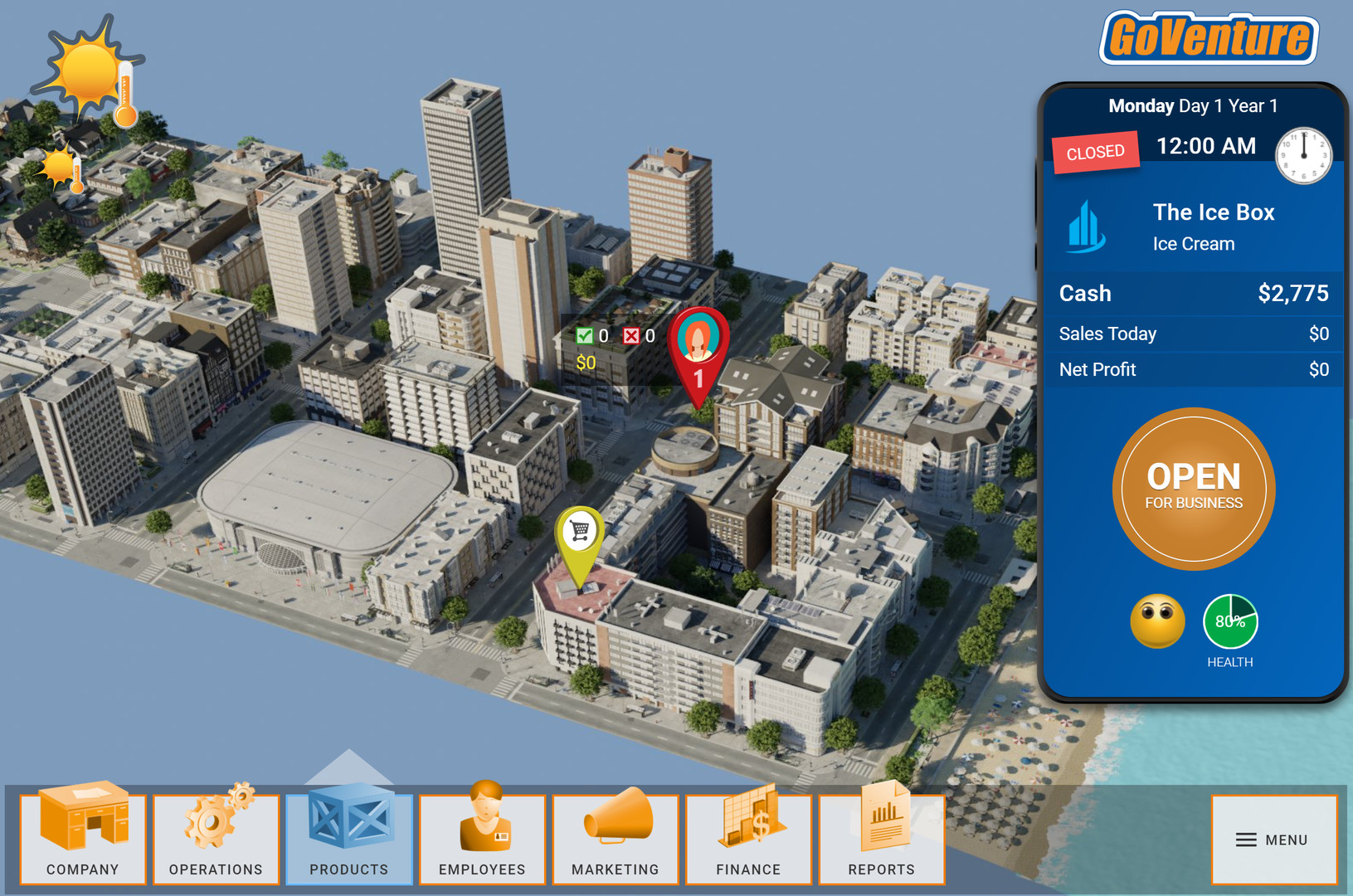 GoVenture Entrepreneur on Steam