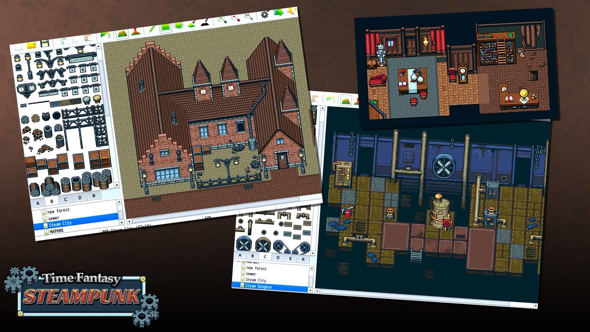 Rpg Maker Mv Time Fantasy Steampunk On Steam
