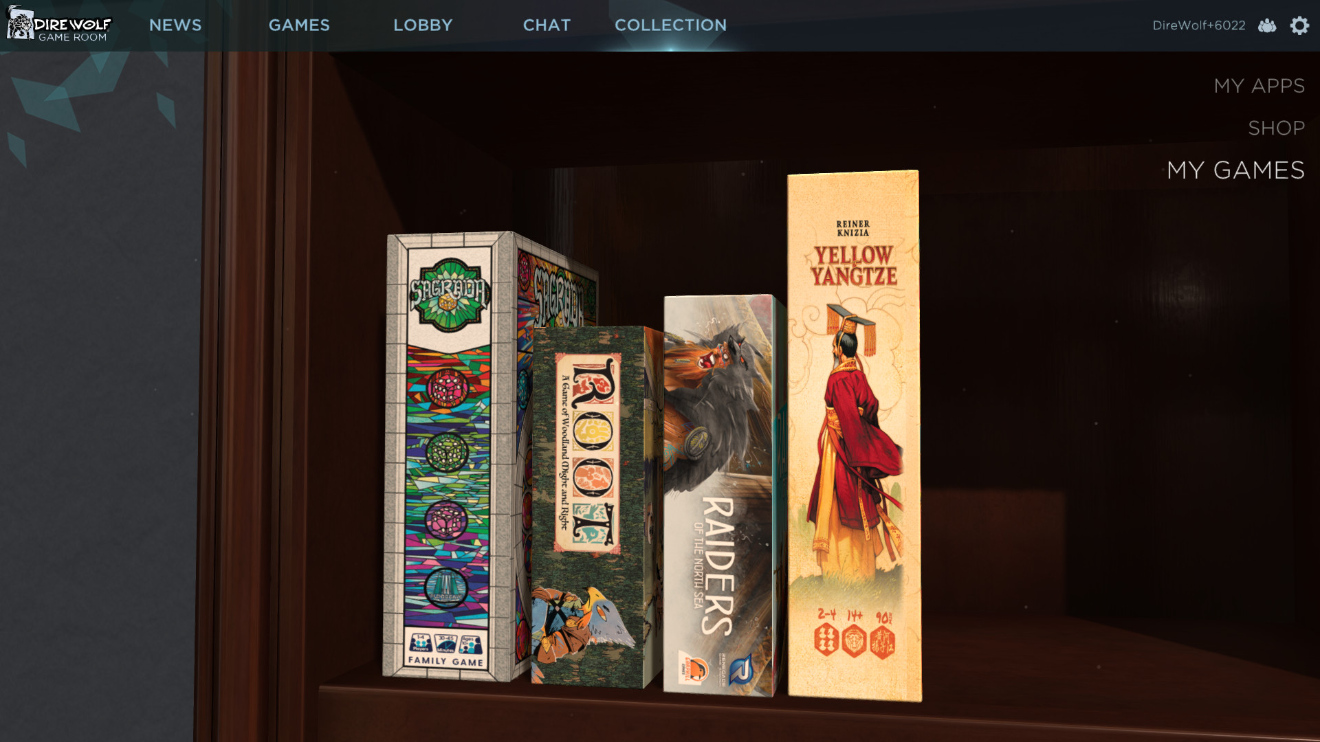 Dire Wolf Game Room · 스팀