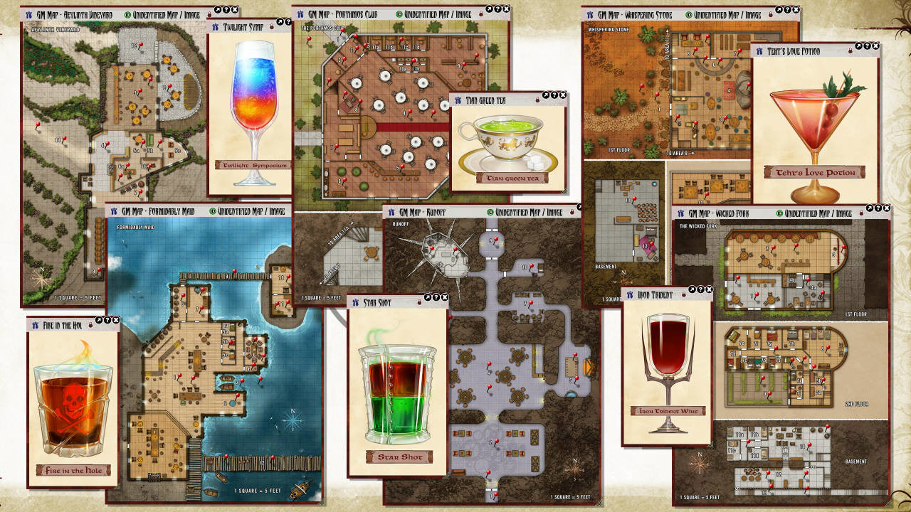 Fantasy Grounds Pathfinder Rpg Campaign Setting Inner Sea Taverns
