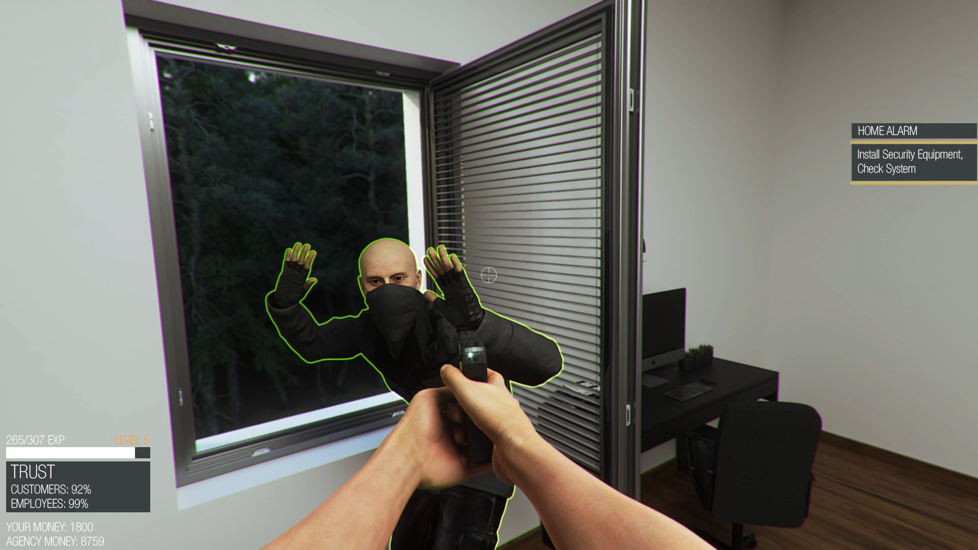 Bar Security Guard Fight Game