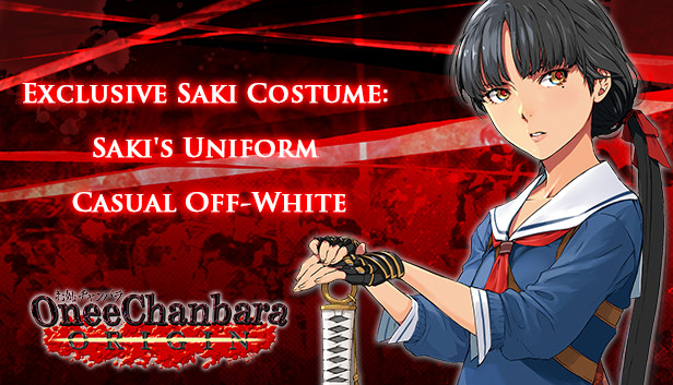 OneeChanbara ORIGIN - Exclusive Saki Costume: Saki's Uniform Casual Off ...