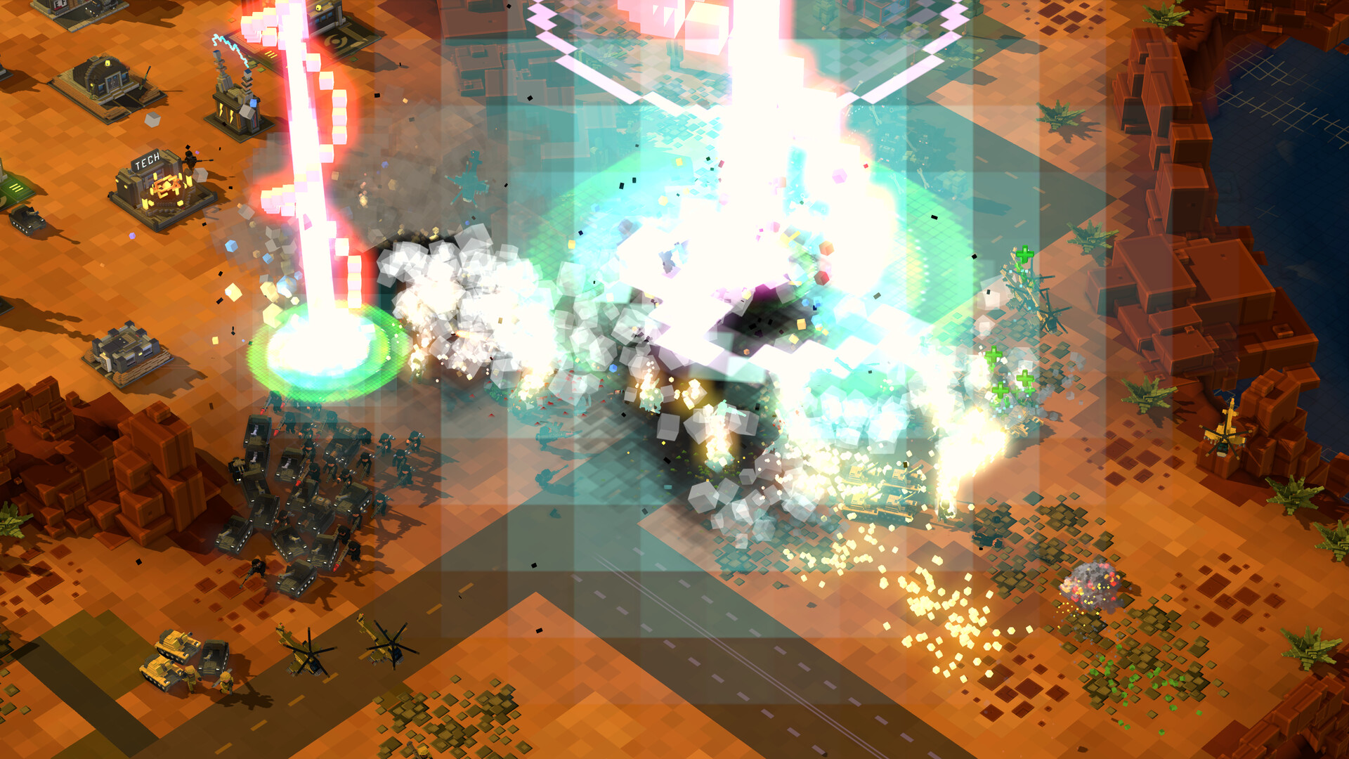 9-Bit Armies: A Bit Too Far on Steam