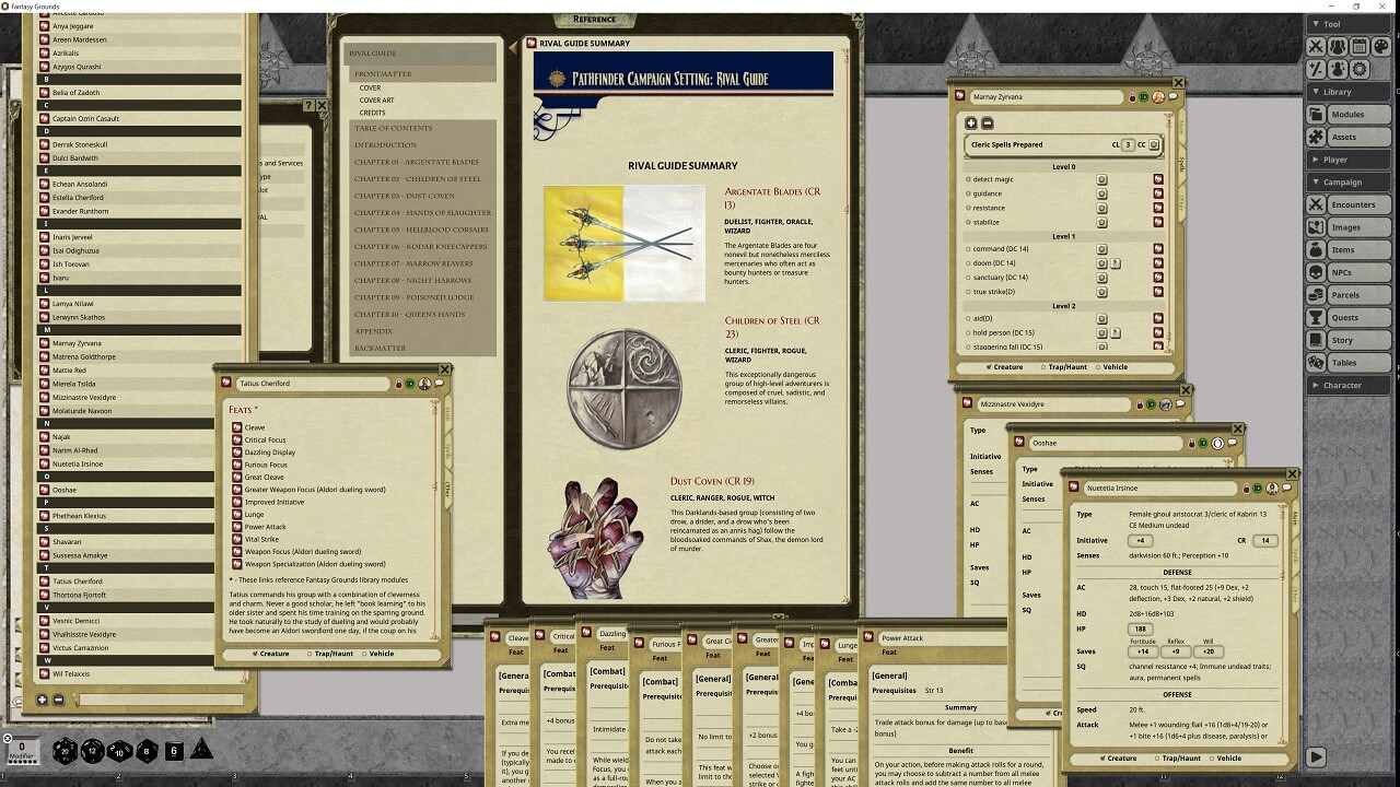 Fantasy Grounds Pathfinder Rpg Campaign Setting Rival Guide On Steam