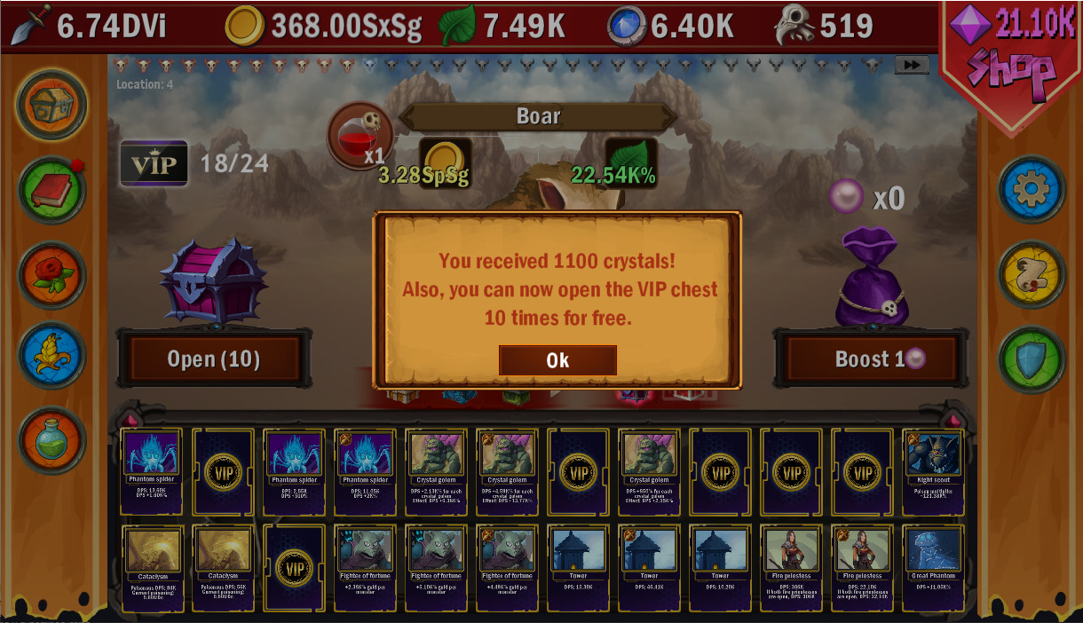 Dps Idle Vip Pack On Steam