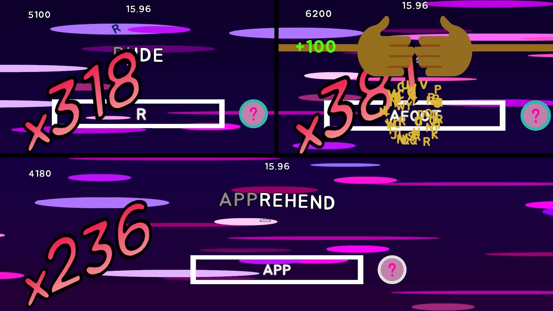 Tricky Typing on Steam