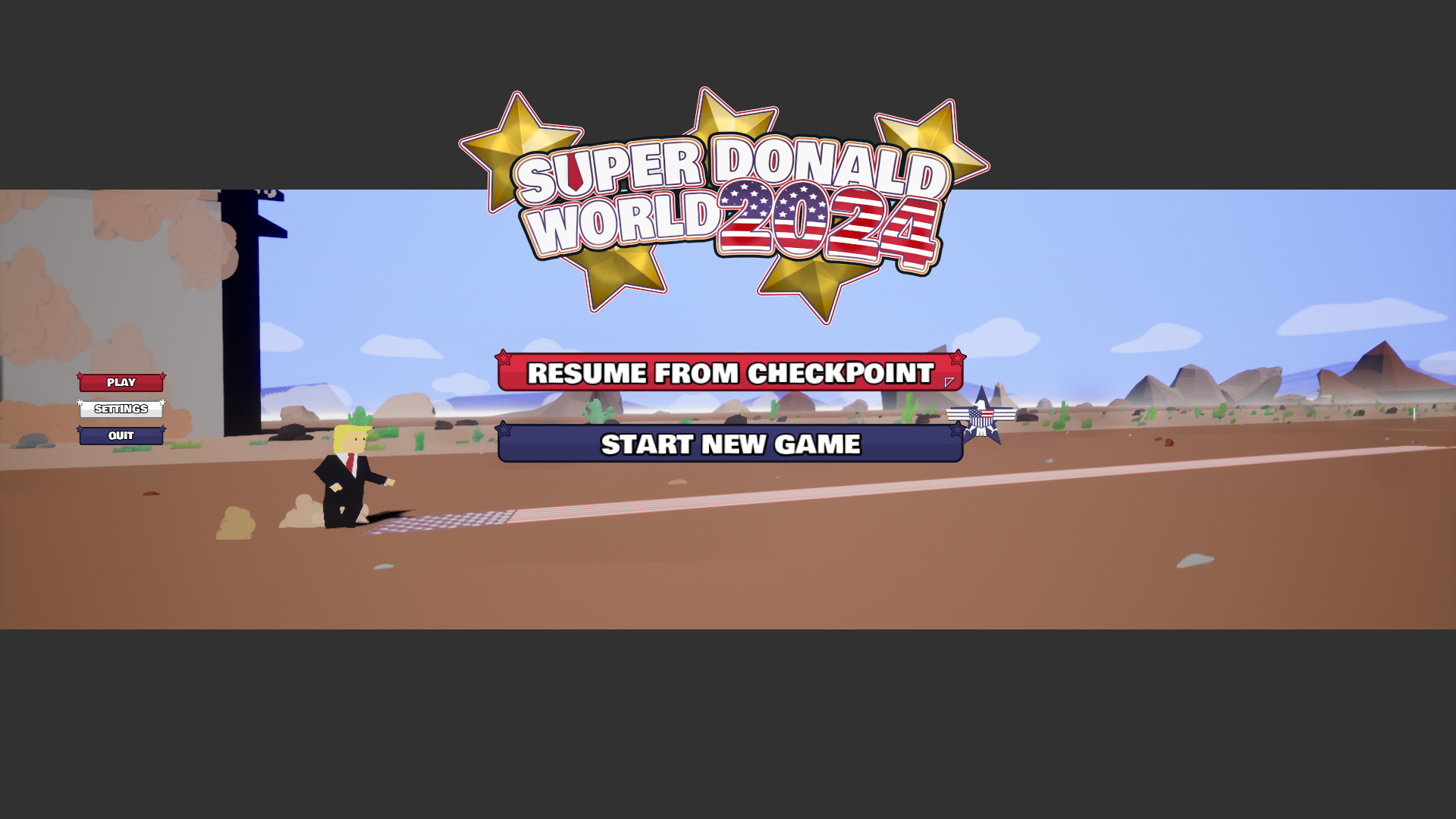 Super Donald World 2024 🦅 on Steam