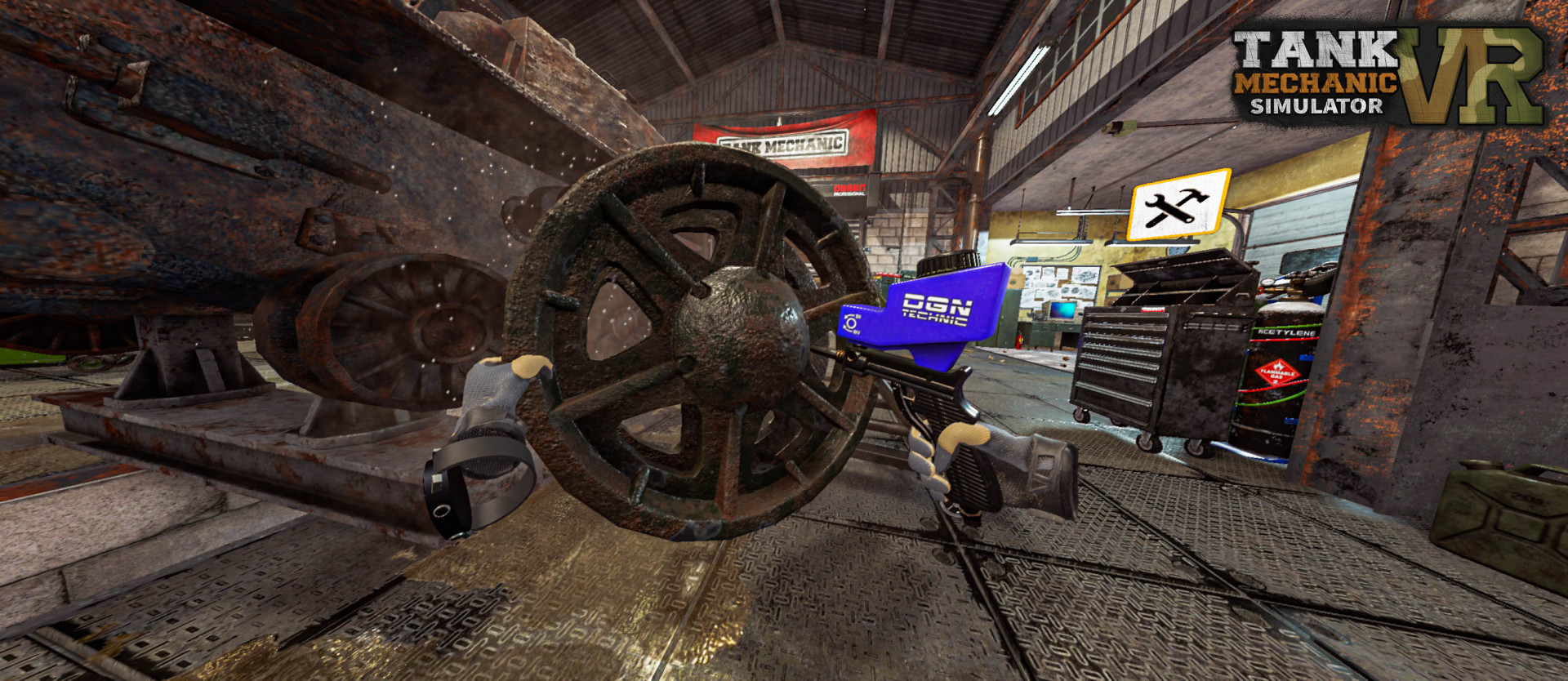 Tank Mechanic Simulator VR · 스팀