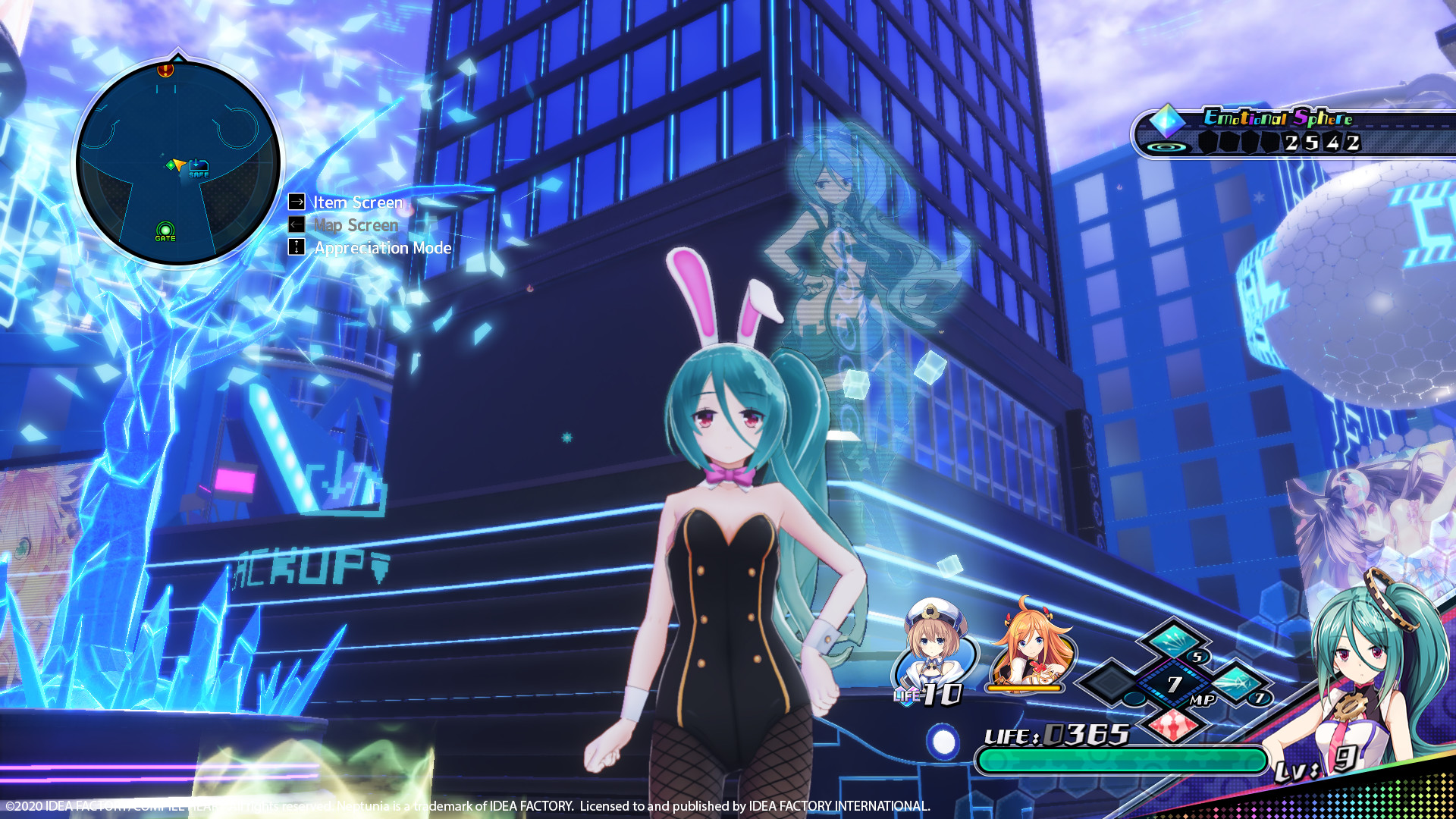 Buy Neptunia Virtual Stars Bunny Outfit V Idol Set Dlc Pc Steam Digital Code