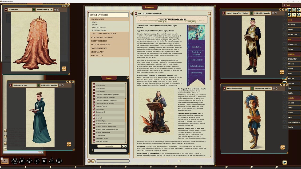 Save 25 On Fantasy Grounds Pathfinder Rpg Campaign Setting Occult